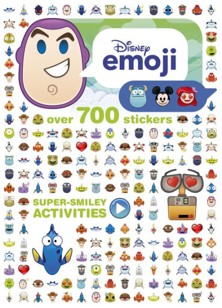 Disney Pixar Emoji Super-Smiley Activities: Over 700 Stickers by ...