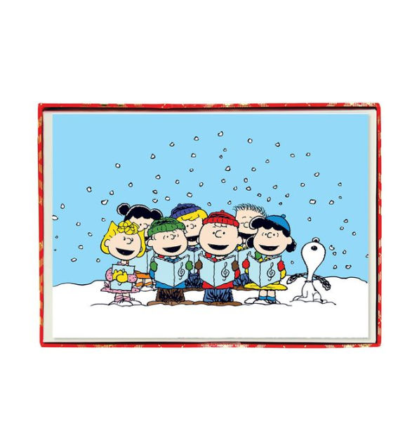 Peanuts Choir Christmas Boxed Cards by Graphique de France | Barnes ...