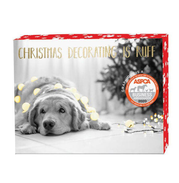 Dog Black and White ASPCA Christmas Boxed Cards by Graphique de France ...