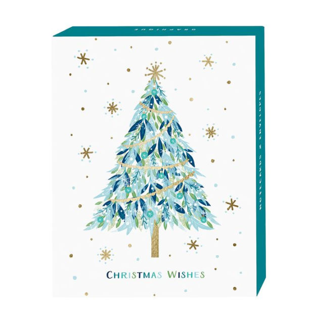 Christmas Wishes Tree Christmas Boxed Cards by Graphique de France ...