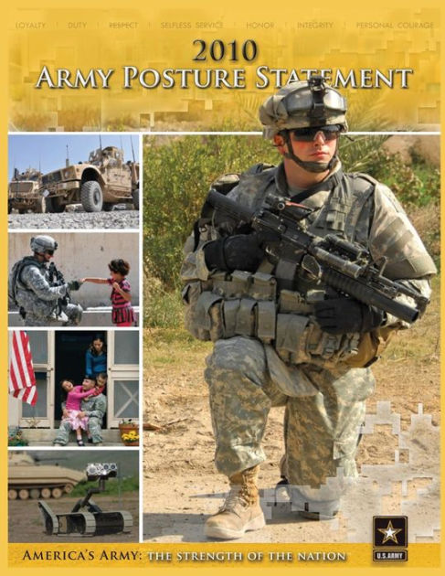 2010 Army Posture Statement by United States Army, Paperback | Barnes ...