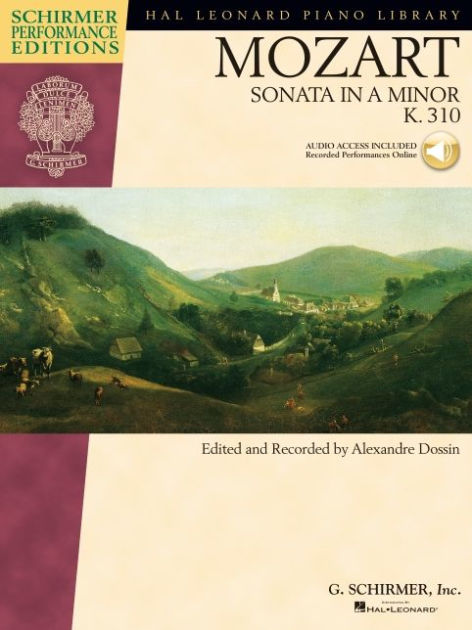 Mozart: Piano Sonata in a Minor, K.310 Book/Online Audio by Wolfgang ...