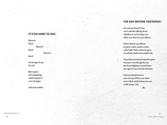 Long Way Down by Jason Reynolds, Hardcover | Barnes & Noble®