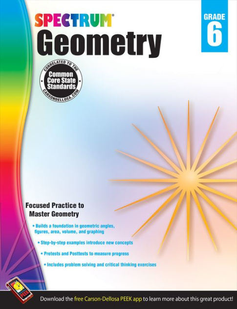 Spectrum Geometry, Grade 6 by Spectrum, Paperback | Barnes & Noble®