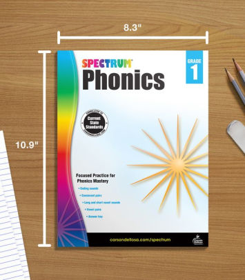 Spectrum Phonics, Grade 1 by Spectrum, Paperback | Barnes & Noble®