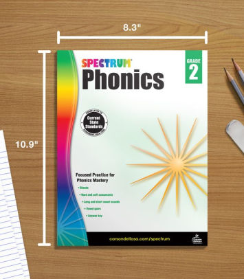 Spectrum Phonics, Grade 2 by Spectrum, Paperback | Barnes & Noble®