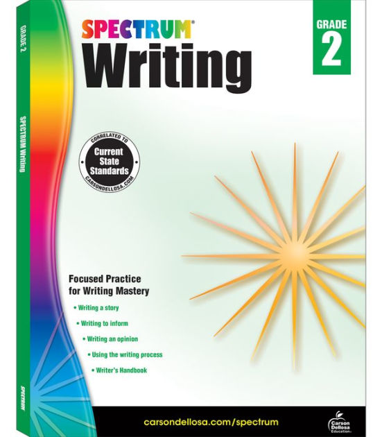 Spectrum Writing, Grade 2 by Spectrum, Paperback | Barnes & Noble®