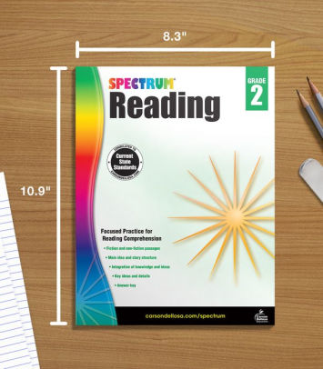Spectrum Reading Workbook, Grade 2 by Spectrum, Paperback | Barnes & Noble®