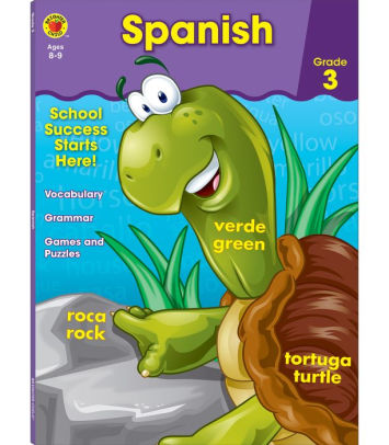 Spanish Workbook, Grade 3 by Brighter Child, Paperback | Barnes & Noble®