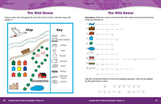 The Complete Book of Maps & Geography, Grades 3 - 6 by Thinking Kids ...