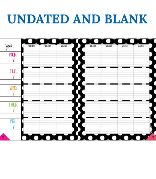 Simply Stylish Tropical Pineapple Teacher Planner Planner by Melanie ...