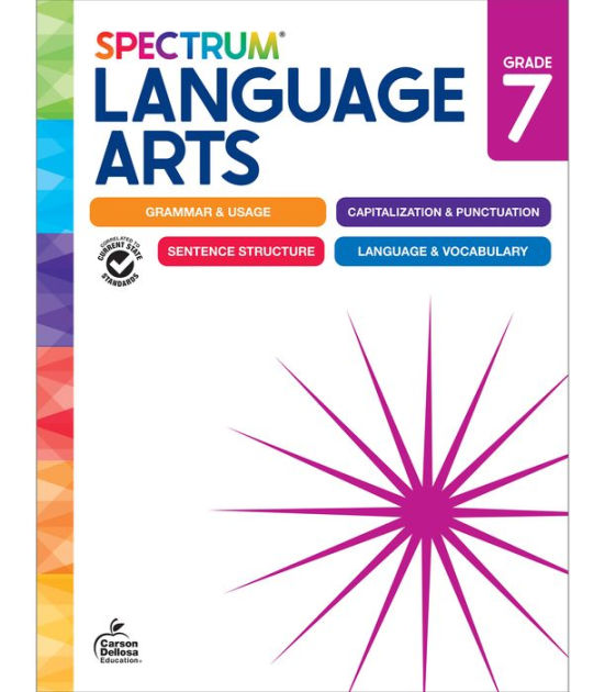 Spectrum Language Arts Workbook, Grade 7 by Spectrum, Paperback ...