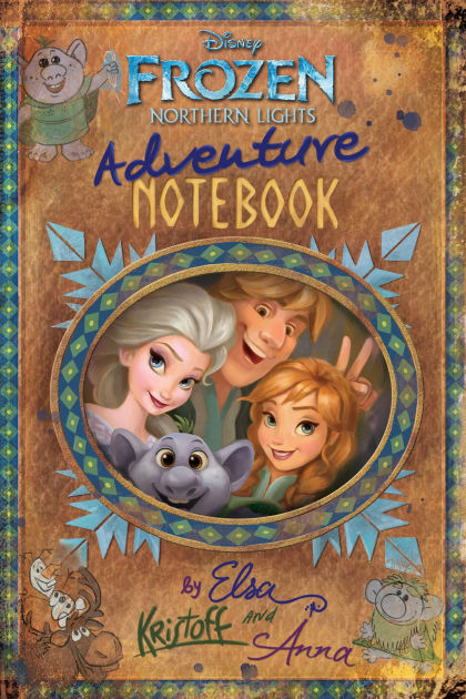 Frozen Northern Lights:: Adventure Notebook by Disney Storybook Art ...