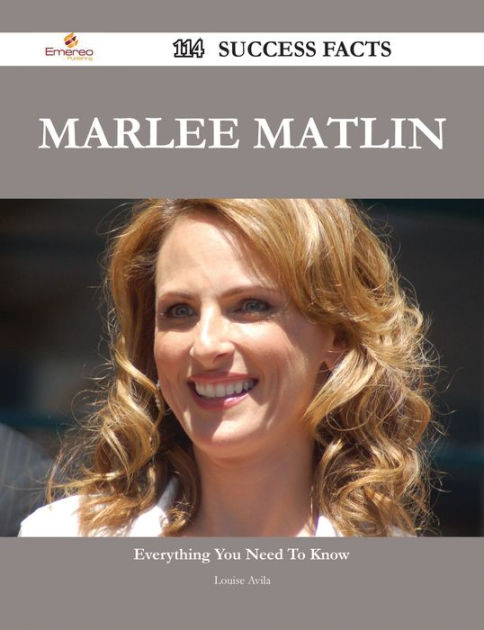Marlee Matlin 114 Success Facts - Everything you need to know about ...