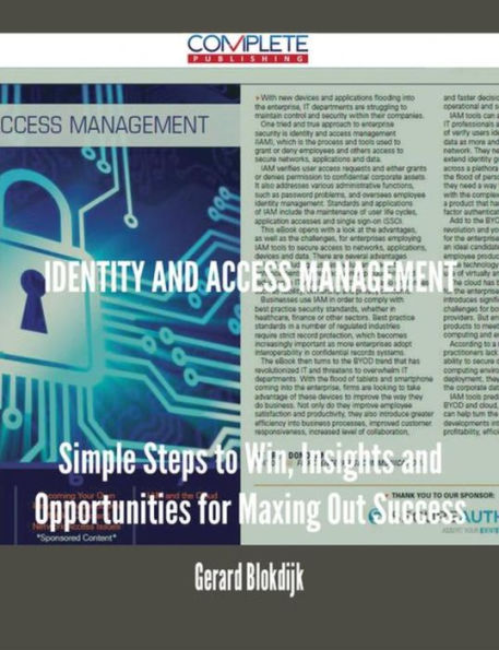 Identity and Access Management - Simple Steps to Win, Insights and ...