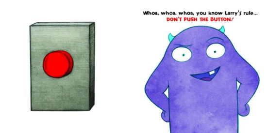Don't Push the Button! A Christmas Adventure by Bill Cotter, Board Book ...