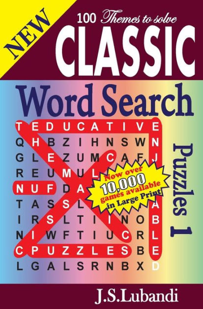 New Classic Word Search Puzzles. by J S Lubandi, Paperback | Barnes ...