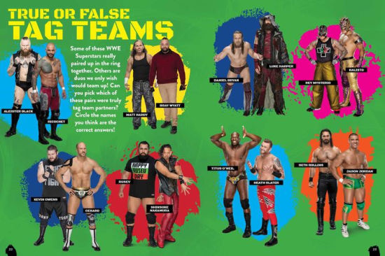 WWE Superstars Ultimate Sticker and Activity Book by BuzzPop, Paperback ...