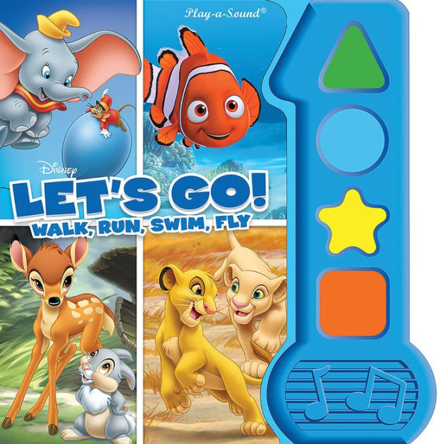 Disney Let's Go Walk Run Swim Fly by Phoenix International Publications ...