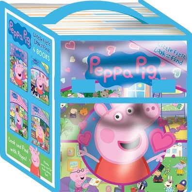Peppa Pig: Little First Look and Find 4-Book Set by Pi Kids, Other ...