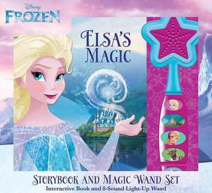 Disney Frozen: Elsa's Magic Storybook and Magic Wand Sound Book Set by ...