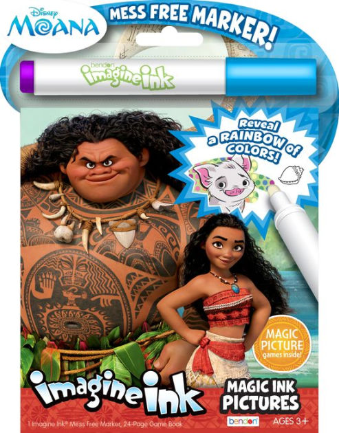 Disney Moana Magic Ink by BENDON, Paperback | Barnes & Noble®