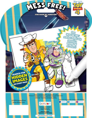 Toy Story 4 Imagine Ink Magic Ink Pictures by Bendon, Other Format ...