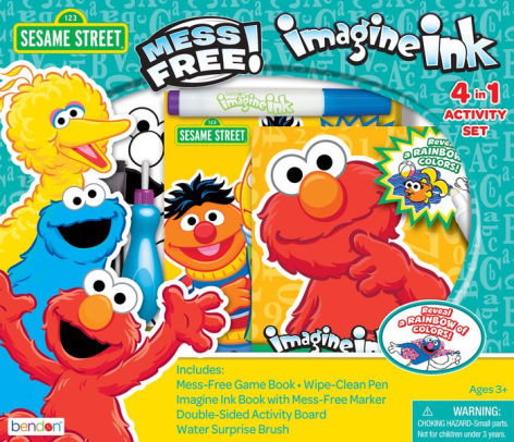 Imagine Ink 4 in 1: Sesame Street by Bendon Publishing, Other Format ...