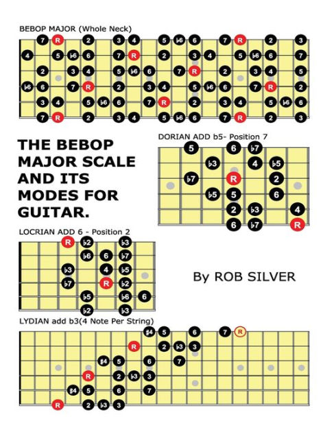 The Bebop Major Scale and its Modes for Guitar by Rob Silver, Paperback ...