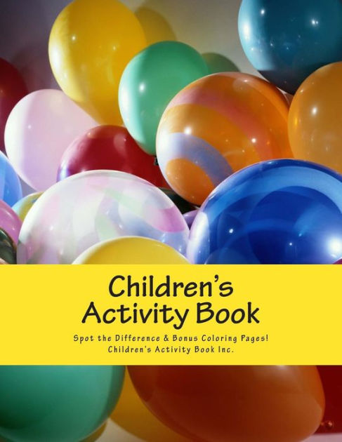 Children's Activity Book by Children's Activity Book Inc, Paperback ...