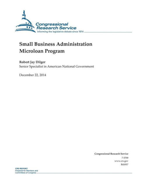 Small Business Administration Microloan Program by Congressional ...