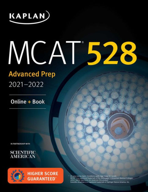 MCAT 528 Advanced Prep 2021-2022: Online + Book by Kaplan Test Prep ...