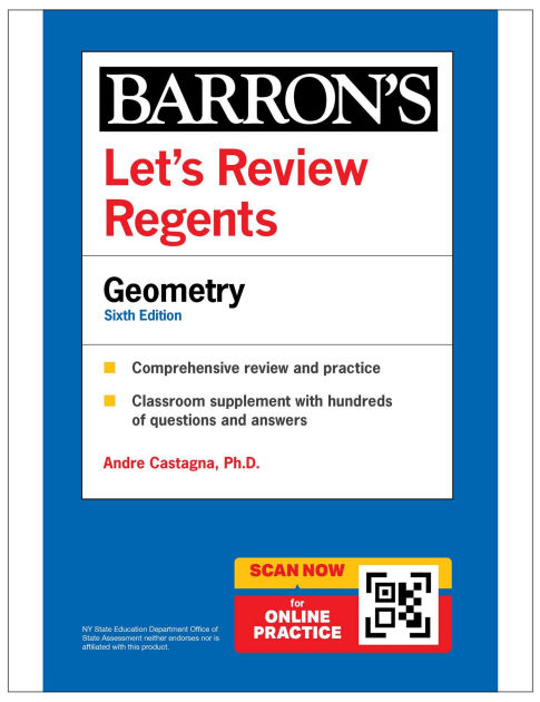 Let's Review Regents: Geometry, Sixth Edition by Barron's Educational ...