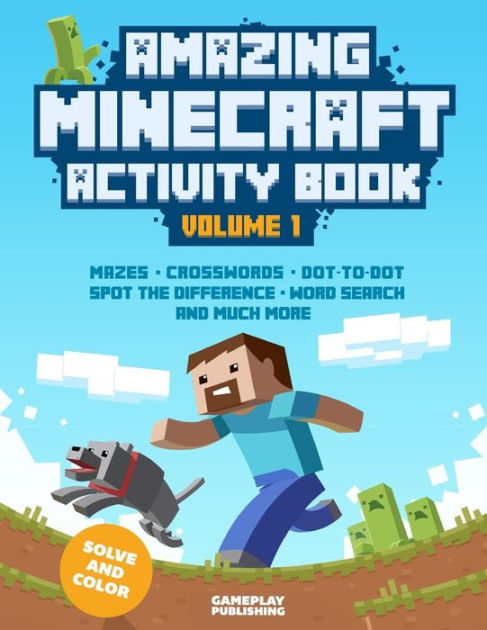 Amazing Minecraft Activity Book by Gameplay Publishing, Minecraft ...