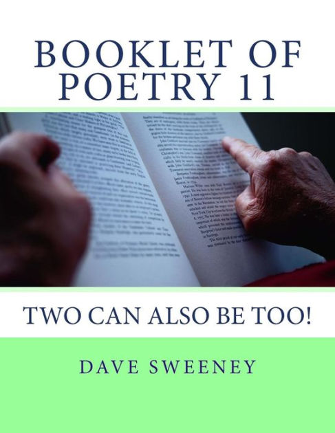 Booklet of Poetry 11: More Poems From Dave by Dave Sweeney, Paperback ...