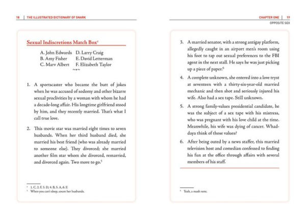 The Illustrated Dictionary of Snark: A Snide, Sarcastic Guide to Verbal ...