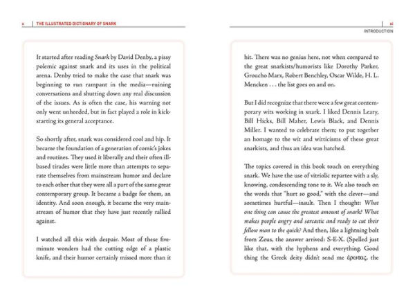 The Illustrated Dictionary of Snark: A Snide, Sarcastic Guide to Verbal ...