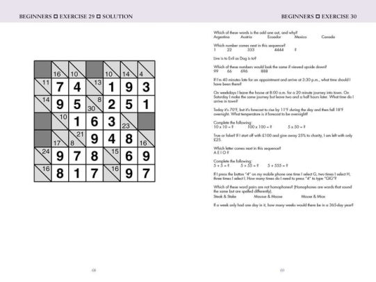 Mensa® 10-Minute Brain Teasers: Brain-Training Tips, Logic Tests, and ...