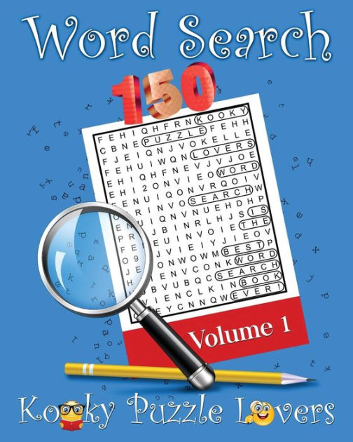 Word Search, Volume 1: 150 Fun Word Search Puzzles by Kooky Puzzle ...