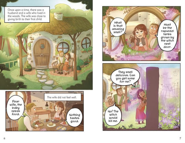 Rapunzel: A Discover Graphics Fairy Tale by Jennifer Fandel, Anuki ...