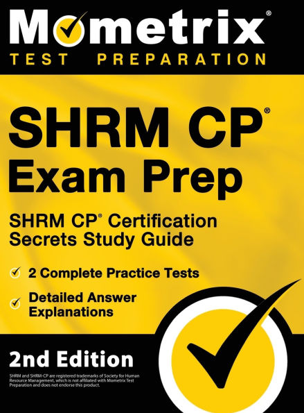 SHRM CP Exam Prep - SHRM CP Certification Secrets Study Guide, 2 ...