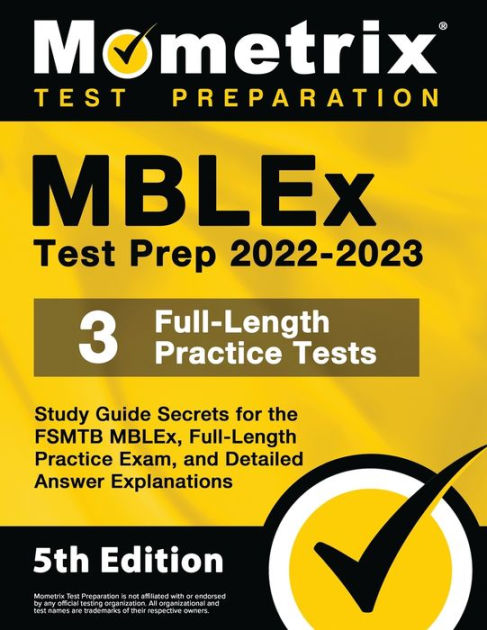 MBLEx Test Prep 2022-2023 - Study Guide Secrets for the FSMTB MBLEx ...