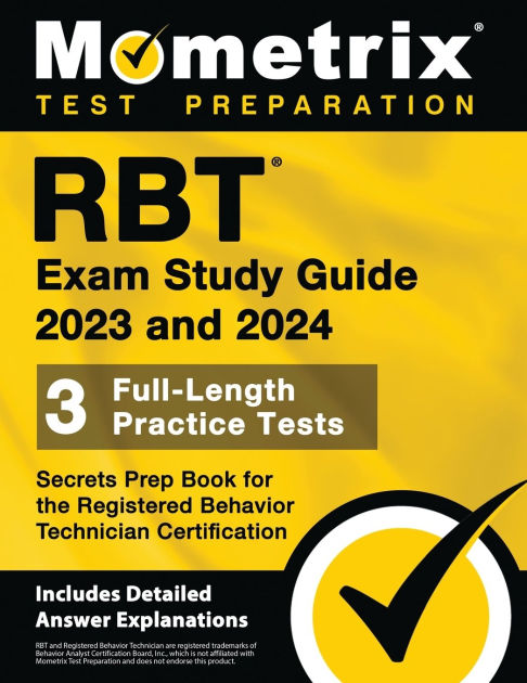 Rbt Exam Study Guide 2023 and 2024 - 3 Full-Length Practice Tests ...