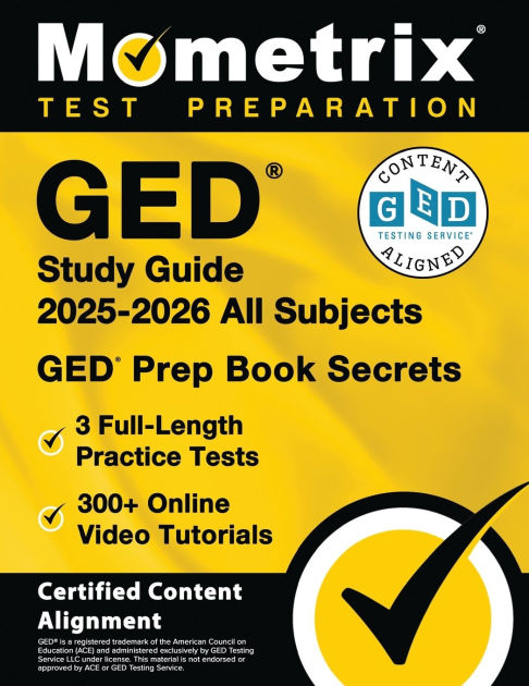 GED Study Guide 2025-2026 All Subjects - GED Prep Book Secrets by ...