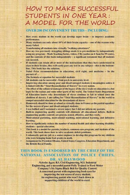 How To Make Successful Students In One Year: A Model For The World ...