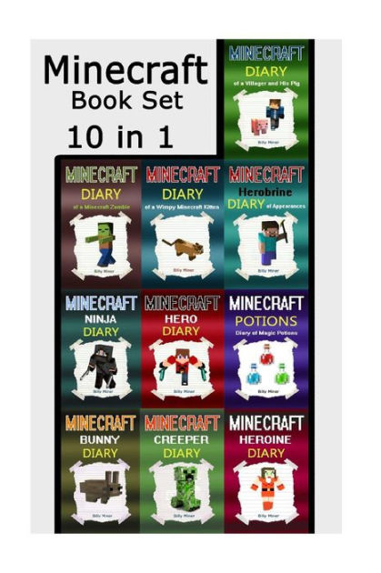 Minecraft Book Set: Minecraft Books 10 in 1 (Minecraft, Minecraft Book ...