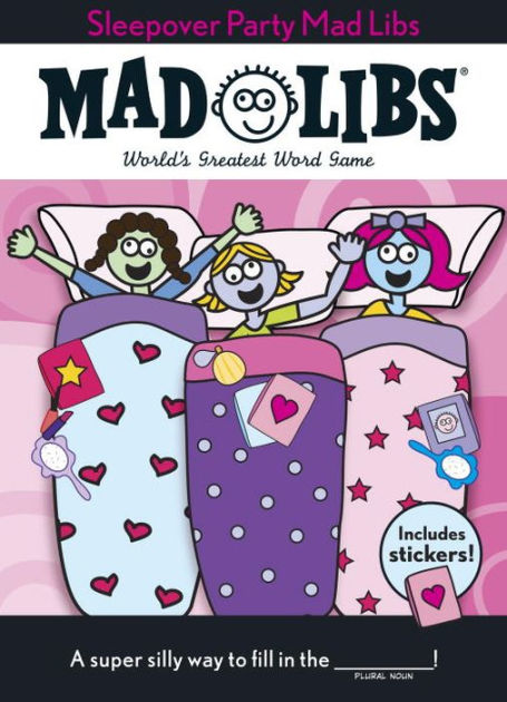 Sleepover Party Mad Libs: The Deluxe Edition by Mad Libs, Paperback ...