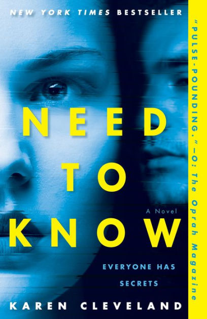 Need to Know: A Novel by Karen Cleveland, Paperback | Barnes & Noble®