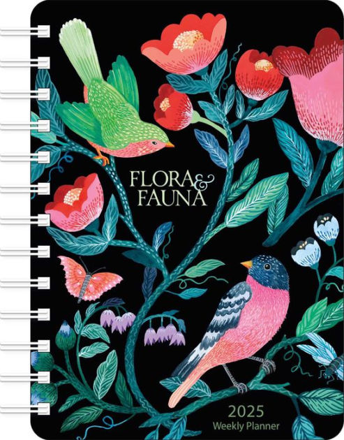 Flora & Fauna by Malin Gyllensvaan 2025 Weekly Planner Calendar by ...
