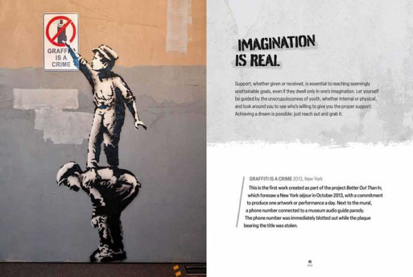 Banksy Wisdom: 40 Messages Through Street Art by Giulia Manzi, Sabina ...